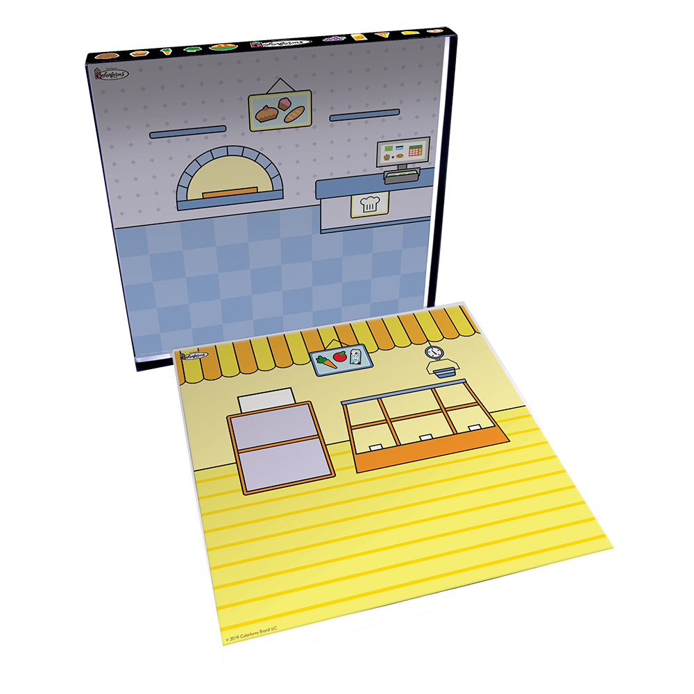 Colorforms® Market Picture Playset – PlayMonster