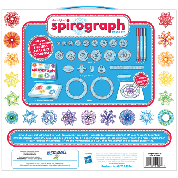 Spirograph® Deluxe Set – PlayMonster