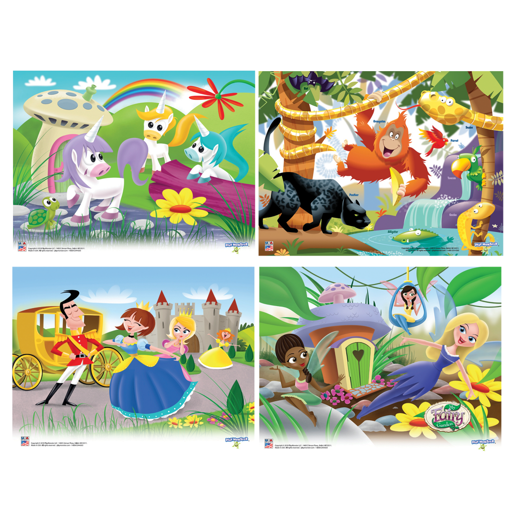4-Pack Puzzles – PlayMonster