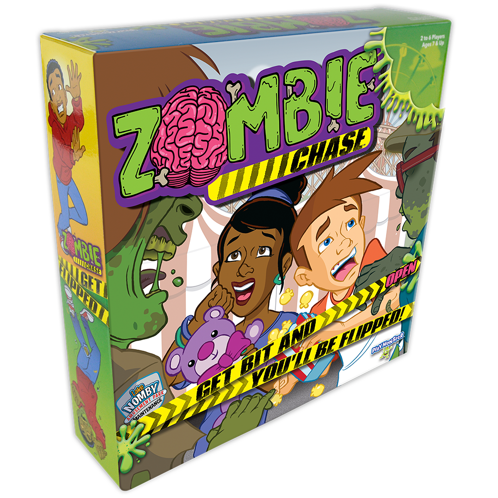 Zombies Chasing People Drawing