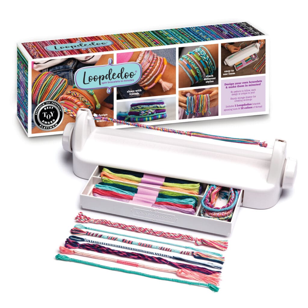 LOOPDEDOO® BRACELET SPINNING LOOM KIT – PlayMonster