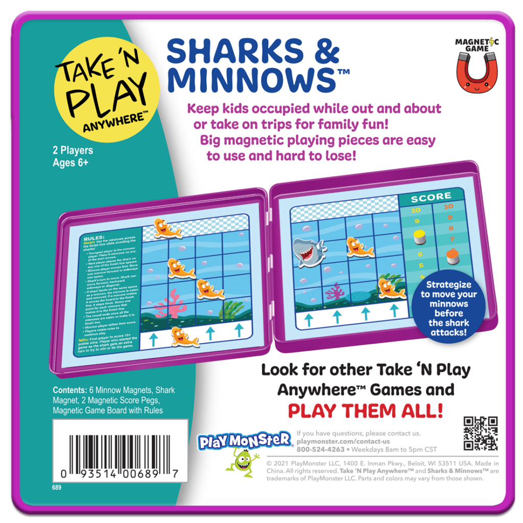 Take ‘N Play Anywhere Sharks & Minnows – PlayMonster