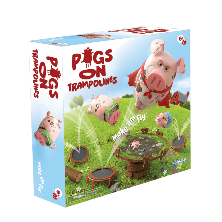 Pigs on Trampolines – PlayMonster