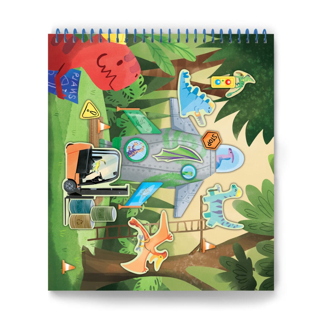 Craft-tastic: Sticker It Up! Dinos go to Space – PlayMonster