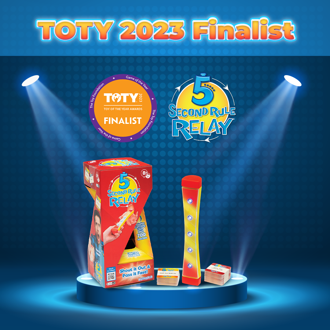PLAYMONSTER’S 5 SECOND RULE RELAY SELECTED AS FINALIST FOR 2023 TOY OF ...