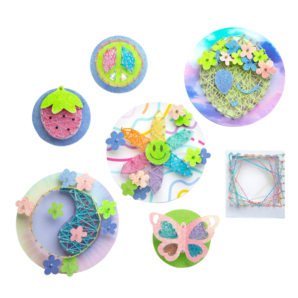 Craft-tastic Wall Collage String Art – PlayMonster