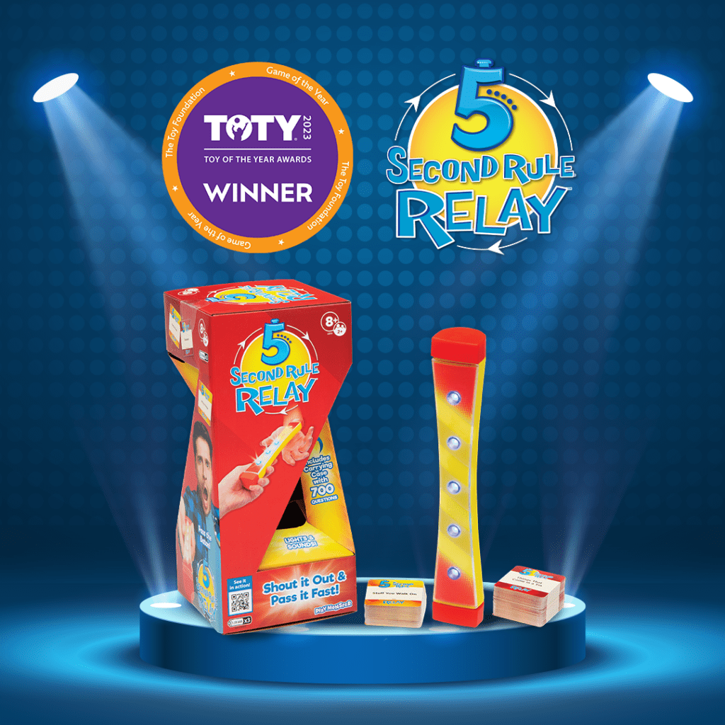 PLAYMONSTER WINS 2023 TOY OF THE YEAR AWARD FOR 5 SECOND RULE RELAY ...