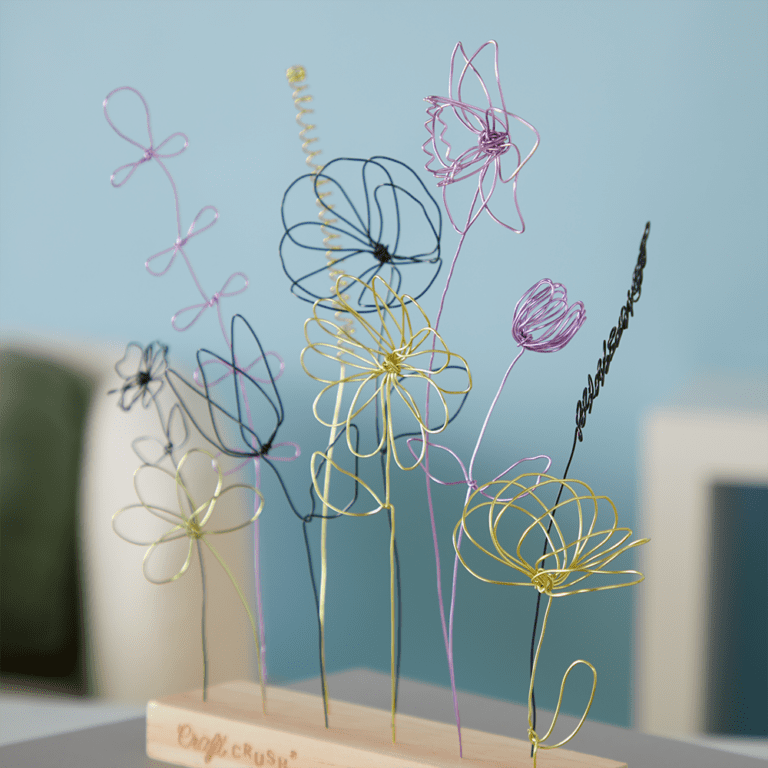Craft Crush DIY Wire Flowers – PlayMonster