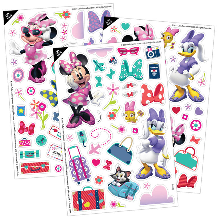 Colorforms Disney Minnie Travel Set – PlayMonster