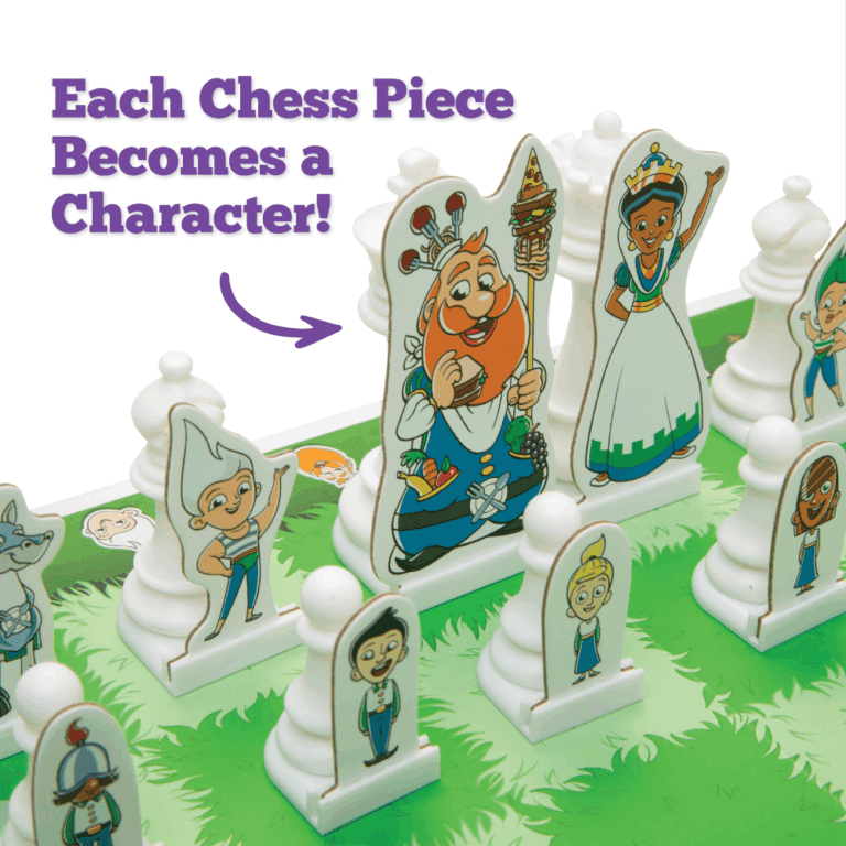 Story Time Chess Board Game – Tin – PlayMonster